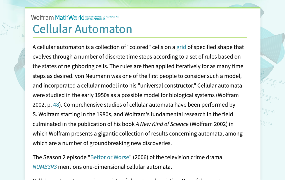 Cellular Automata Theory Theory And Practical Issues On Cellular