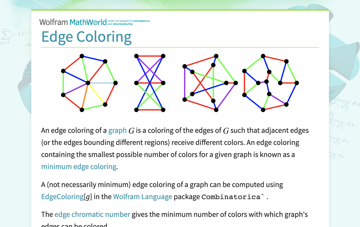 Hypergraph Edge Coloring Pages [2025]