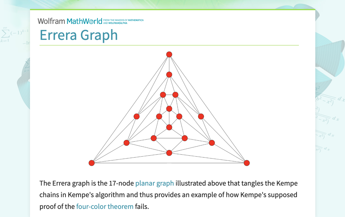 Errera Graph -- from Wolfram MathWorld