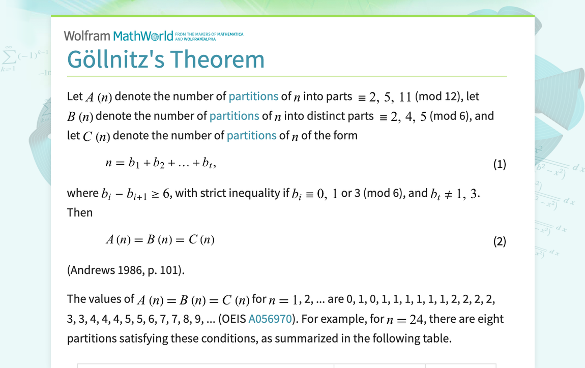 Göllnitz's Theorem -- from Wolfram MathWorld