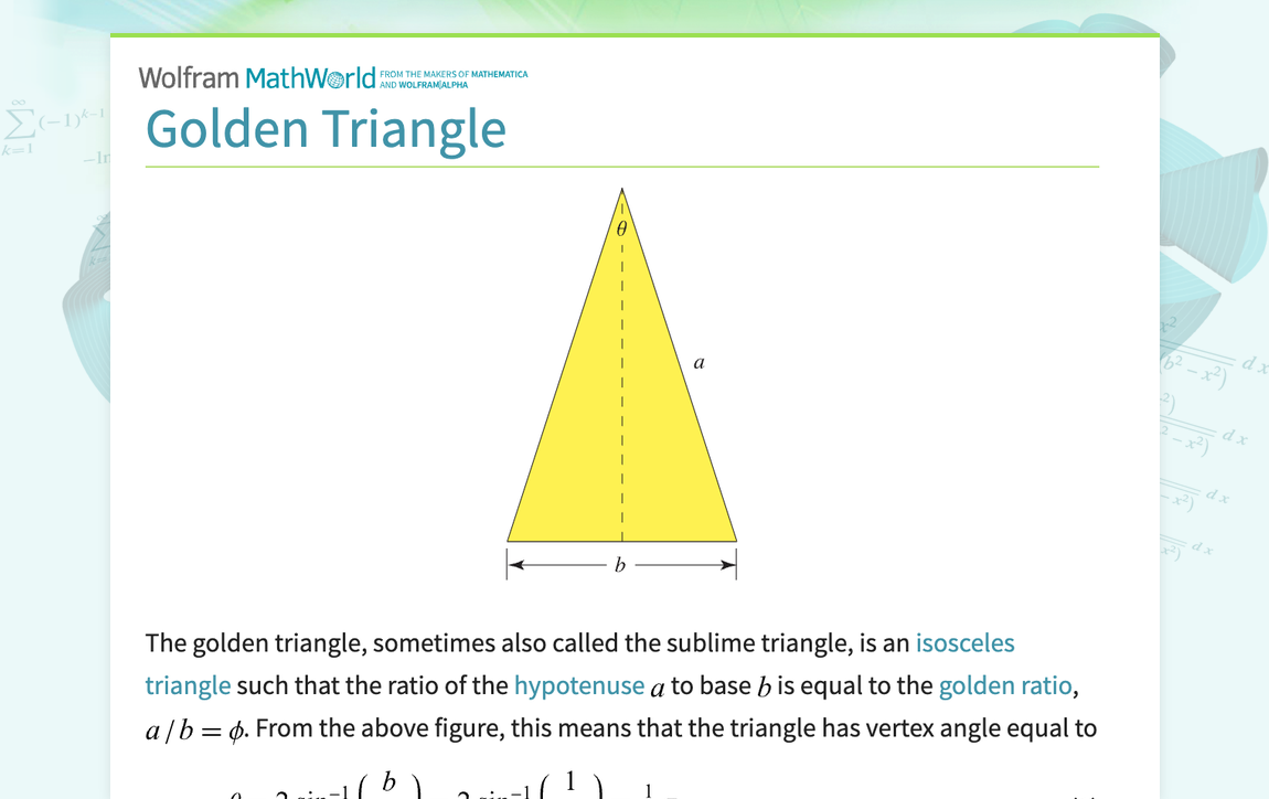 Golden Ratio Right Triangle The Golden Ratio And How To Use It In