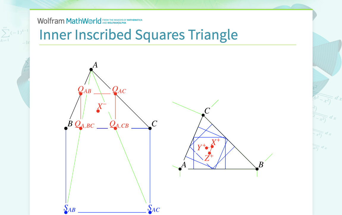 Inner Inscribed Squares Triangle -- from Wolfram MathWorld