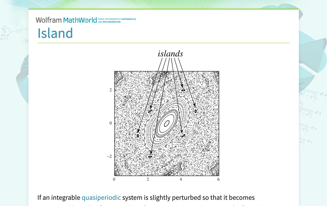 Island -- from Wolfram MathWorld