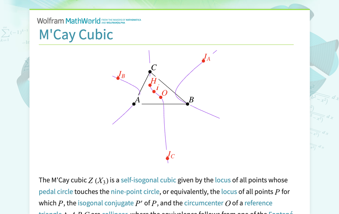 M'Cay Cubic -- from Wolfram MathWorld
