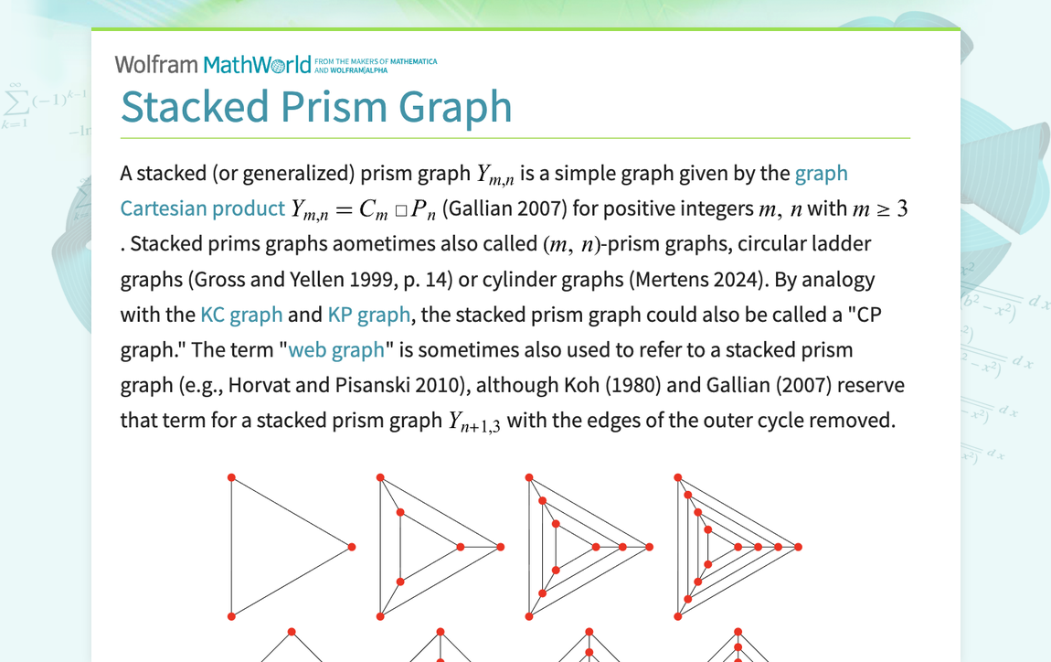 Stacked Prism Graph -- from Wolfram MathWorld