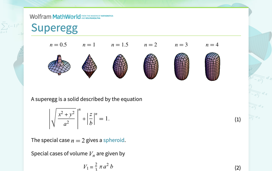 Superegg -- from Wolfram MathWorld